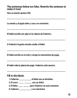 La familia de Federico Rico – Student Workbook | Spanish Cuentos ...